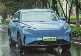 S - 01 Midium EV SUV DongFeng New Energy Electric Vehicle 4670 X 1900 X ...