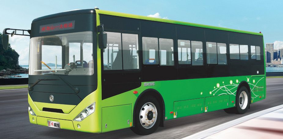 DongFeng EQ6810CTBEV4： Range of 330KM/peak power of 120KW EV BUS Seat 29-54